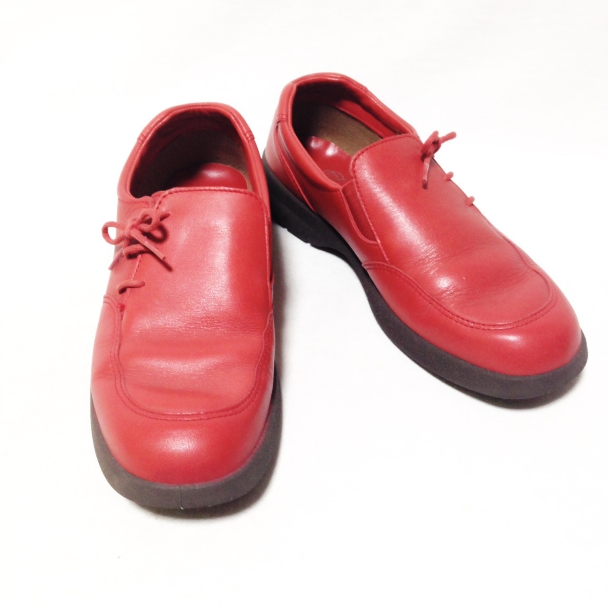 6326 ecco SOFT エコーソフト 女性用 レディース 婦人 シューズ 靴 くつ 朱色 バーミリオン 23.5cm EEE 日本製(ウォーキングシューズ)｜売買されたオークション情報 ...