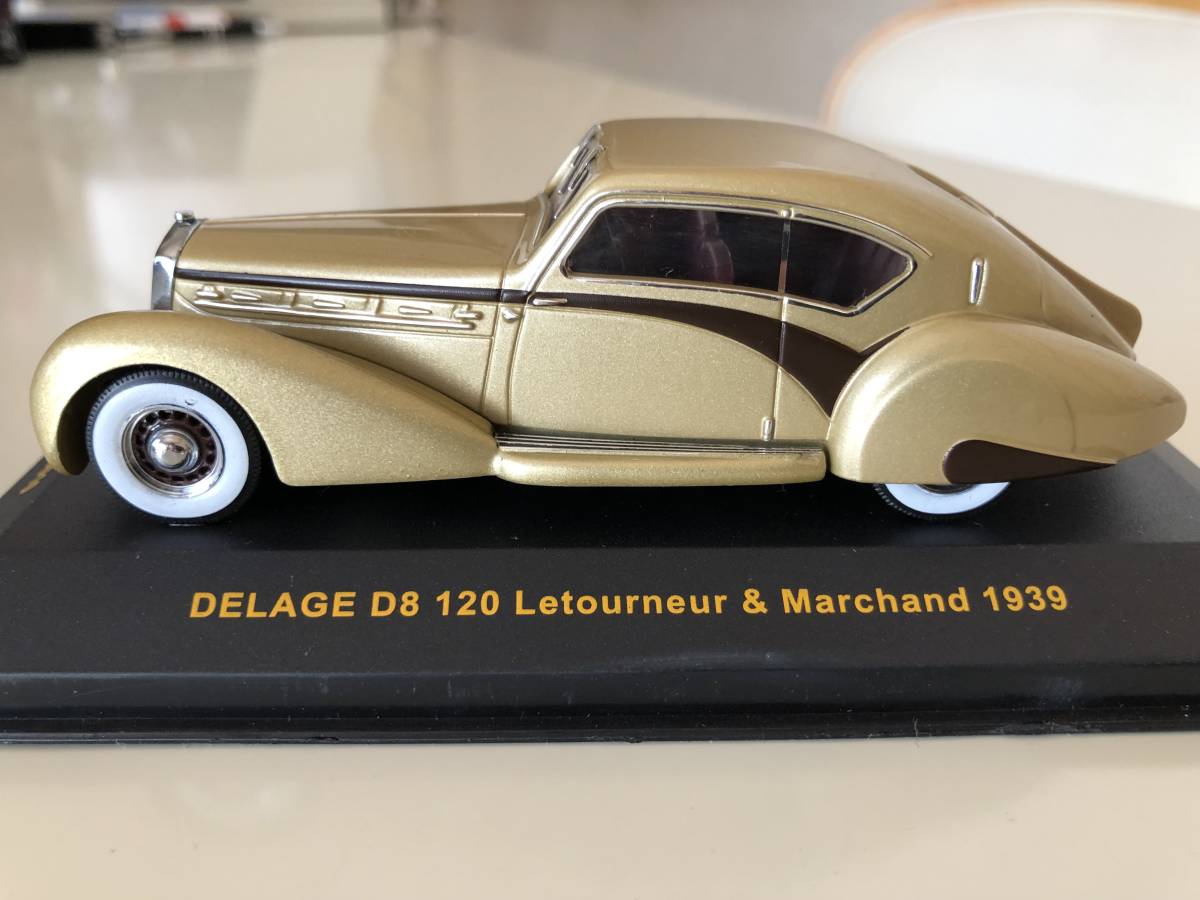 iXO DELAGE D8 120 Letourneur ＆ Marchand 1939＜MUS010＞ビンテージカー(乗用車)｜売買された ...