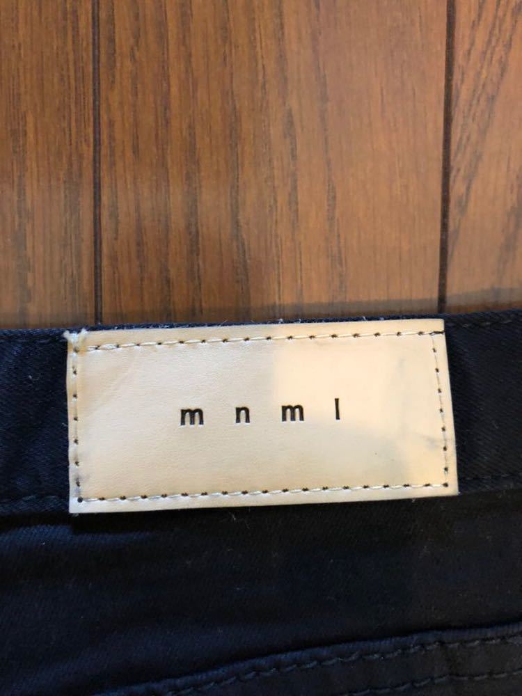 31 mnml ミニマル M43 STRETCH DENIM(W31～)｜売買されたオークション情報、yahooの商品情報をアーカイブ公開 - オークファン（aucfan.com）