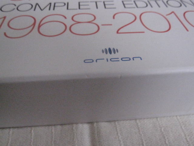 ORICON SINGLE CHART-BOOK COMPLETE EDITION 1968 2010 オリコン シングル チャート ブック ...