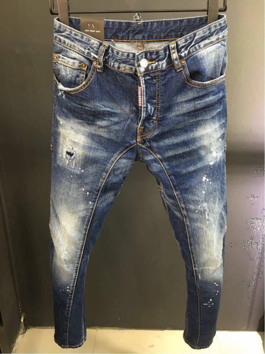 DSQUARED2 ディースクエアード デニム ジーンズ size44(ジーンズ)｜売買されたオークション情報、yahooの商品情報をアーカイブ公開 - オークファン（aucfan.com）
