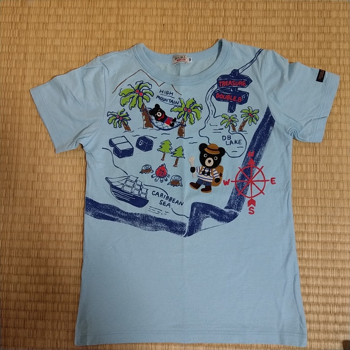 ダブルBusedTシャツ140㎝(半袖Tシャツ)｜売買されたオークション情報、yahooの商品情報をアーカイブ公開 - オークファン（aucfan.com）