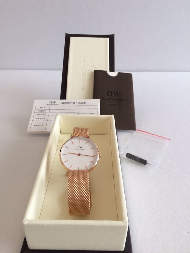 C-1704 Daniel Wellington ダニエルウェリントン メンズ腕時計 金属ベルト 電池切れ 動作未確認(2針（時、分）)｜売買 ...