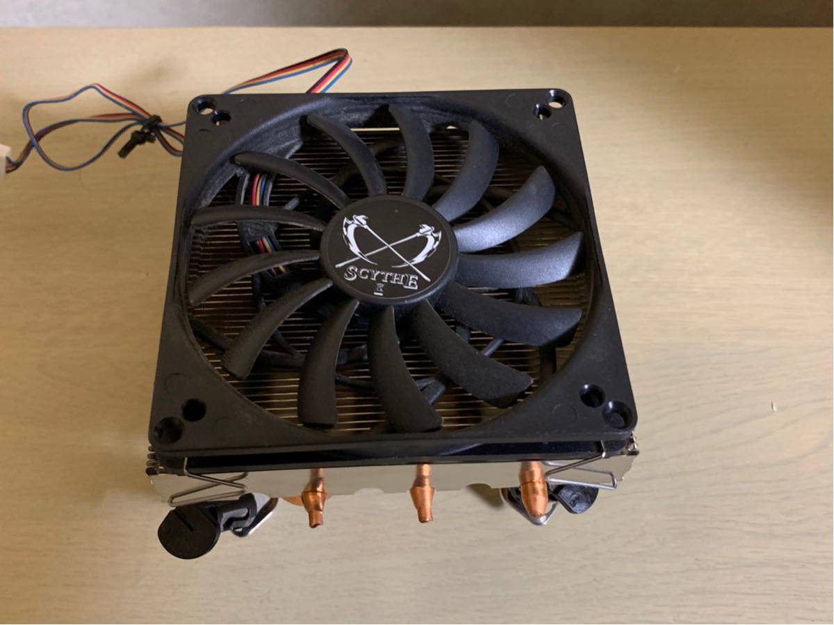 SCYTHE cpuクーラー lga115X 775 プッシュピン 薄型(CPUクーラー)｜売買されたオークション情報、yahooの商品情報をアーカイブ公開 - オークファン（aucfan.com）
