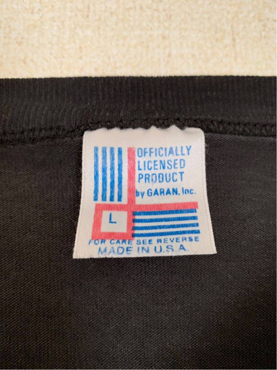NFL オフィシャル ロサンゼルス レイダース フットボール 5分袖 Tシャツ made in usa ヴィンテージ 90s GARAN ...