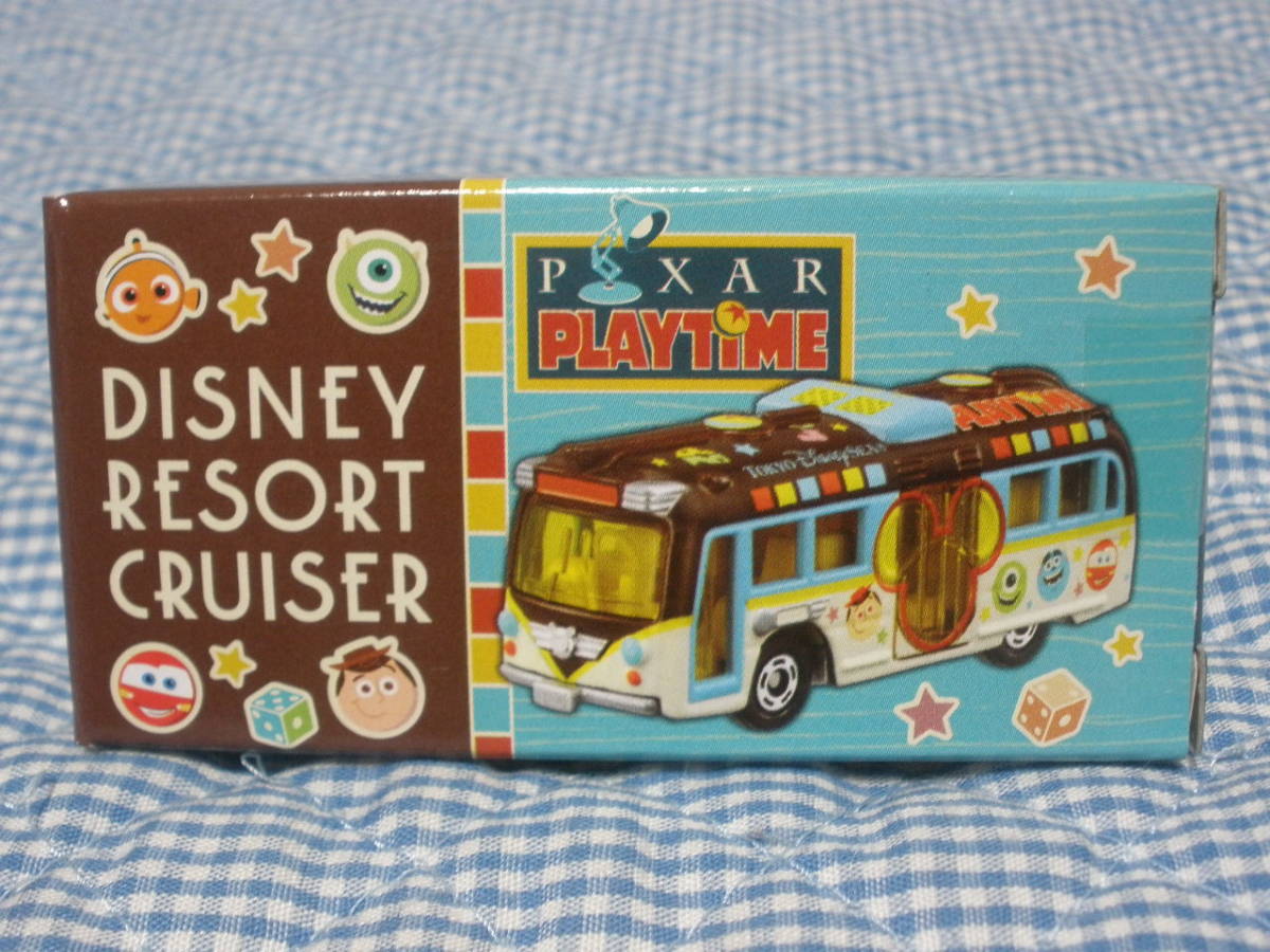 ディズニー トミカ 2018 ピクサー プレイタイム リゾートクルーザー TDR DISNEY RESORT CRUISER 限定 ...