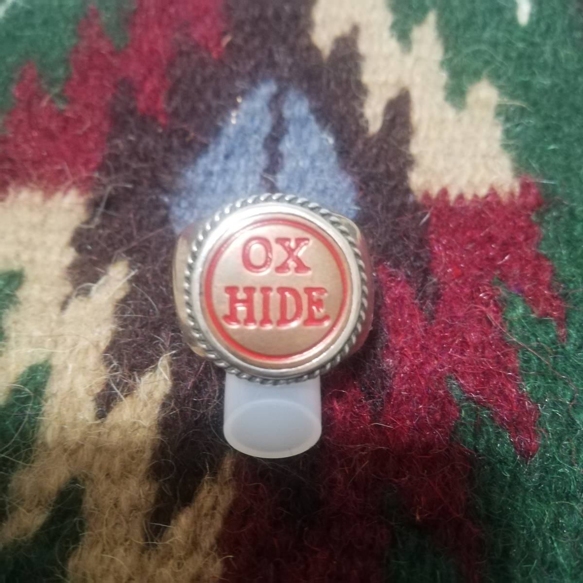 button works X larry smith ボタンワークス ラリースミス タックボタン リング OX HIDE(21号～)｜売買されたオークション情報、yahooの商品情報を ...