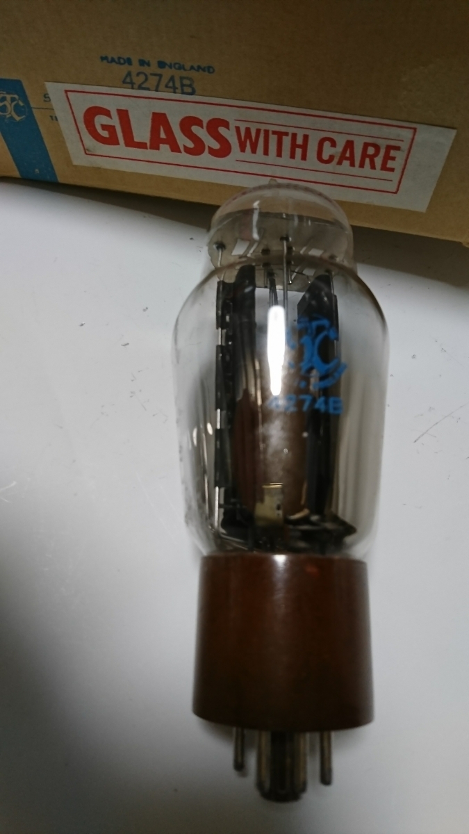 STC 4274B 1個 自作アンプにて動作確認しました ベースの緩み有りません すごく汚れてますが元箱(真空管)｜売買されたオークション情報、yahooの商品情報をアーカイブ公開 ...