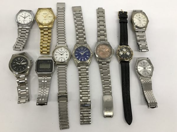 O257-A00000 ALBA PRADO SALVECCHIOなど メンズ クオーツ 腕時計 10点セット 現状品②(アルバ)｜売買された ...