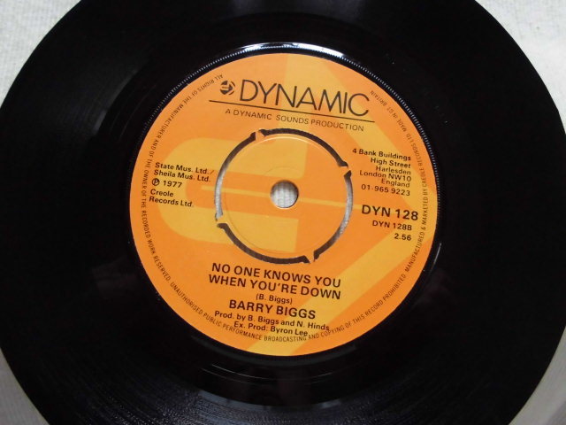 BARRY BIGGS 7 THREE RING CIRCUS NO ONE KNOWS YOU WHEN 極美盤(レゲエ)｜売買された ...
