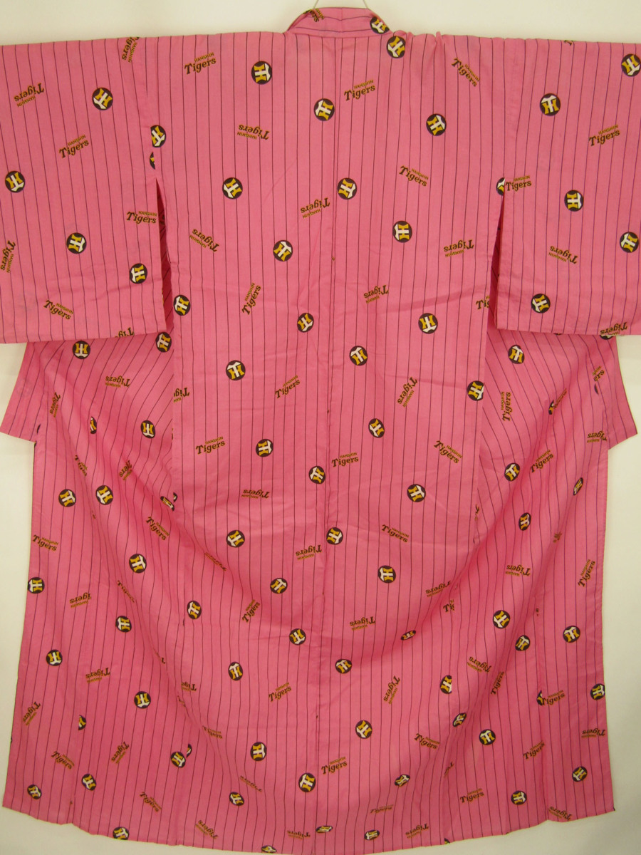 衣紋屋 0113 阪神タイガース 応援 浴衣 ピンク 身丈164／裄65(仕立て上がり)｜売買されたオークション情報、yahooの商品情報をアーカイブ公開 - オークファン（aucfan.com）