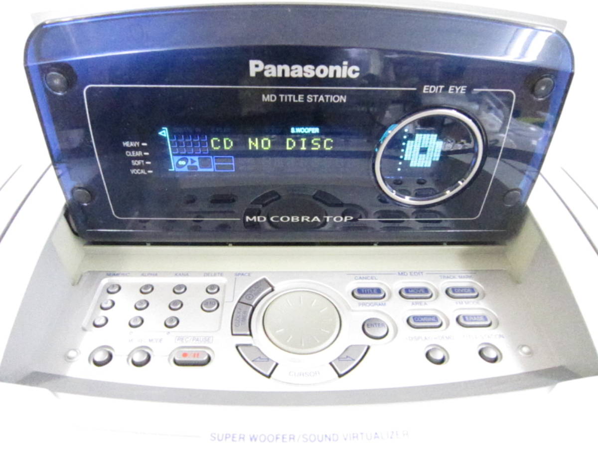 MR818 Panasonic RX-MDX7 パーソナルMDシステム CD/MDデッキ ジャンク(一般)｜売買されたオークション情報、yahooの商品情報をアーカイブ公開 - オークファン ...