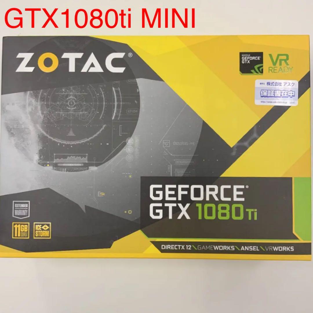 ZOTAC GeForce GTX 1080 Ti Mini ZT-P10810G-10P PCIExp 11GB(PCI Express ...