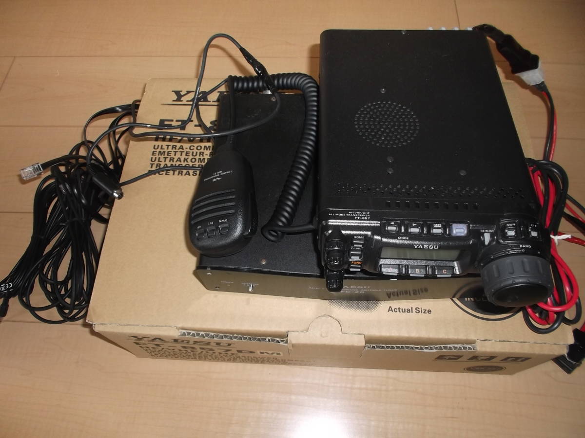 YAESU FT857DM 50W機 オマケ付(モービル)｜売買されたオークション情報、yahooの商品情報をアーカイブ公開 - オークファン（aucfan.com）