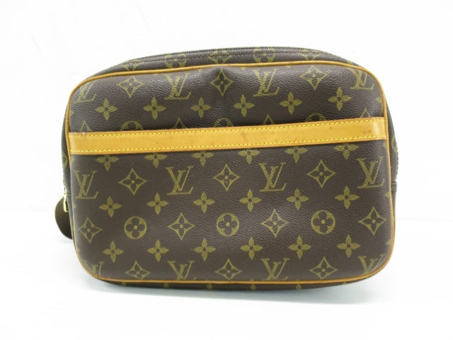 LOUIS VUITTON ルイ ヴィトン M45254 ショルダーバッグ リポーターPM モノグラム ブラウン系 240001265580 ...