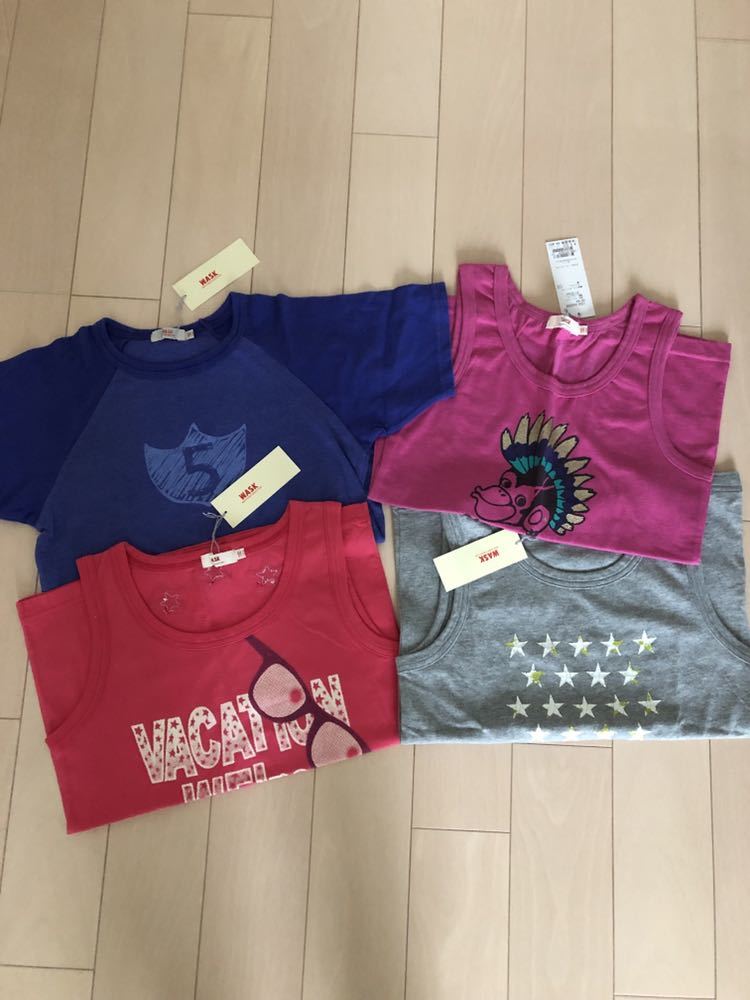 WASK ワスク タンクトップ＆Tシャツ 150cm 4枚セット(その他)｜売買されたオークション情報、yahooの商品情報をアーカイブ公開 - オークファン（aucfan.com）