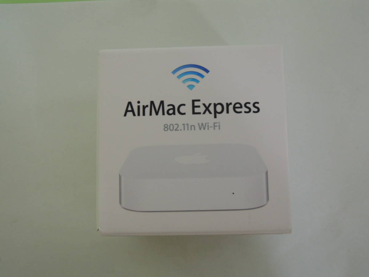 AirMac Express 802.11n 第2世代 Wi-Fi MC414J/A AirMac Express Base Station #1(無線LAN)｜売買されたオークション情報 ...