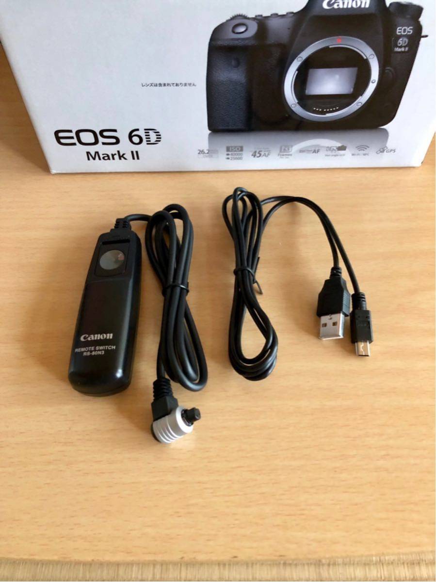 Canon EOS6D MarkII キャノン Mark2 ボディ おまけ多数(キヤノン)｜売買されたオークション情報、yahooの商品情報をアーカイブ公開 - オークファン（aucfan.com）