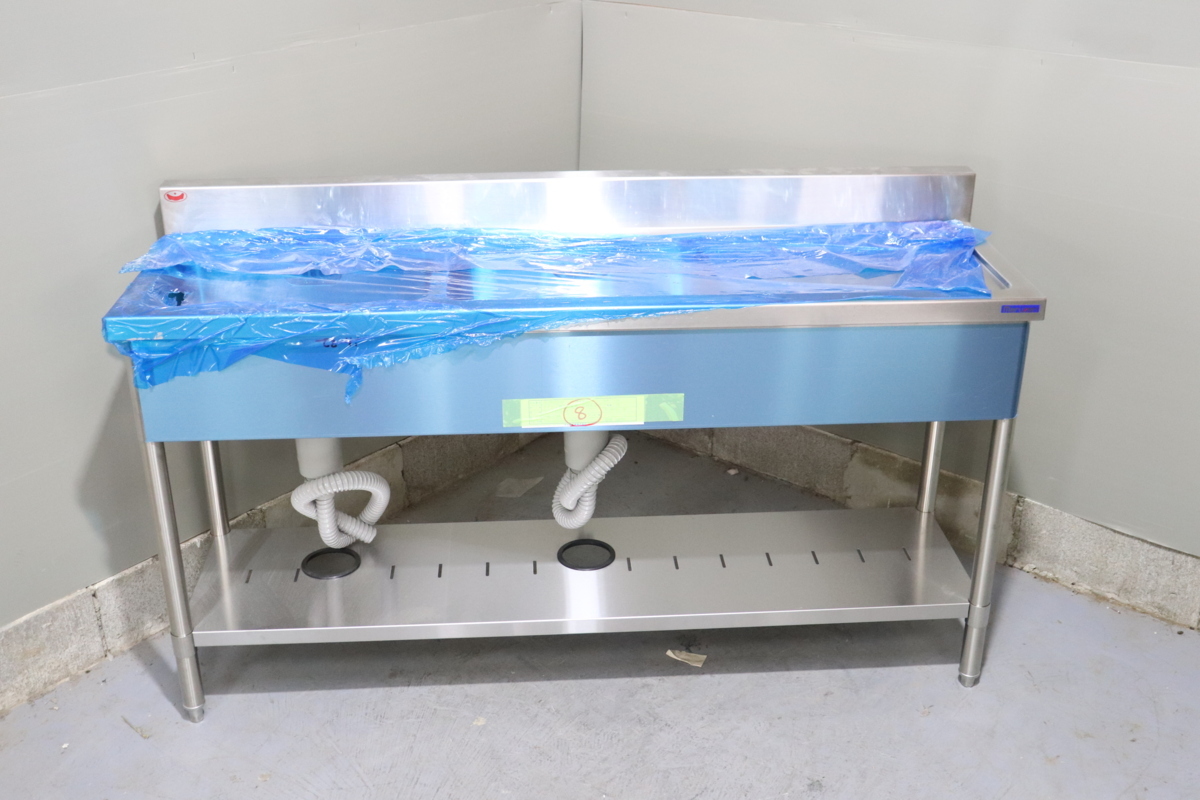 YND07024 品 MARUZEN BSM2-154R マルゼン 二槽水切付シンク(流し台、シンク)｜売買されたオークション情報、yahoo ...