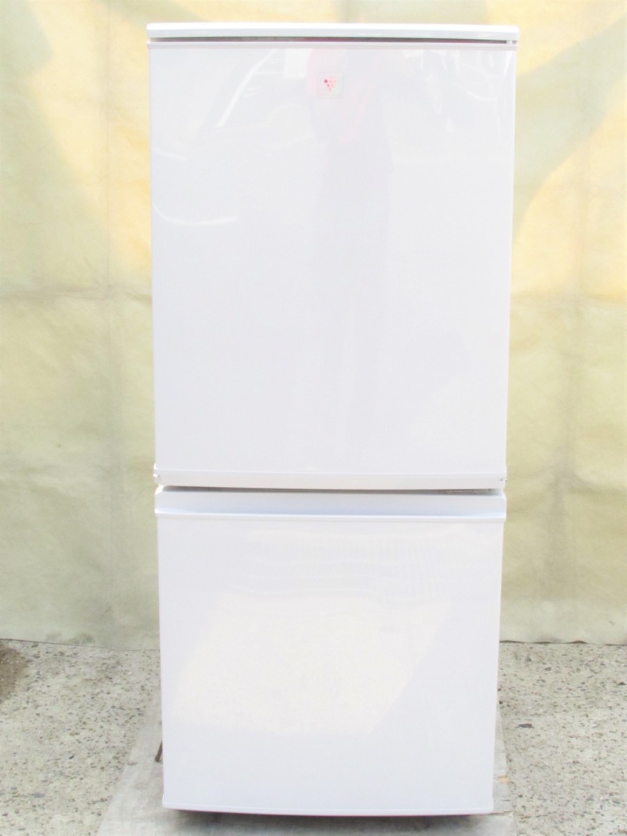 SHARP シャープ 137L 2ドア冷凍冷蔵庫 SJ-PD14B-C 2016年製 A1832(100リットル～)｜売買されたオークション情報、yahooの商品情報をアーカイブ公開 ...