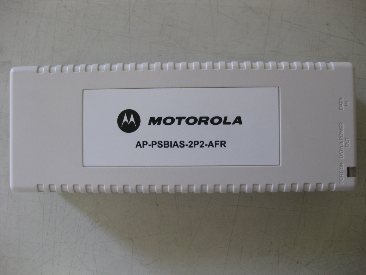 Motorola Power Injector 1 Port AP-PSBIAS-2P2-AFR PD-3501G/AC PoE給電装置 3 ...