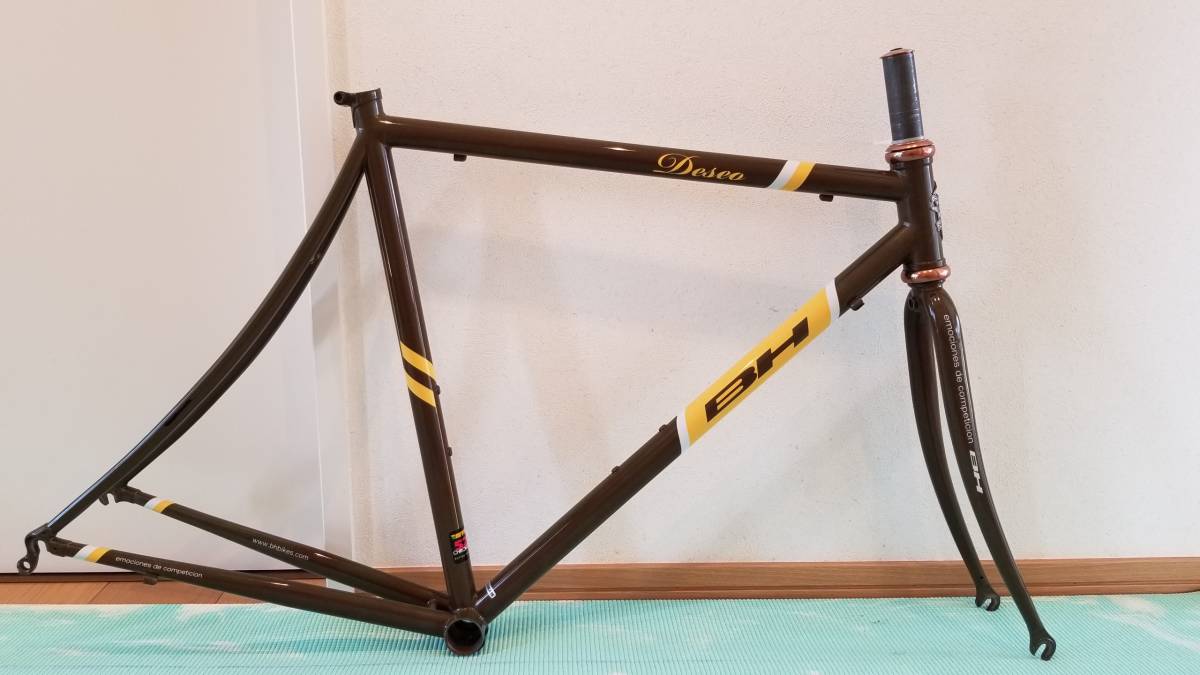 BH DESEO サイズ52 フレームセット クロモリ REYNOLDS レイノルズ525(ロードバイク)｜売買されたオークション情報 ...