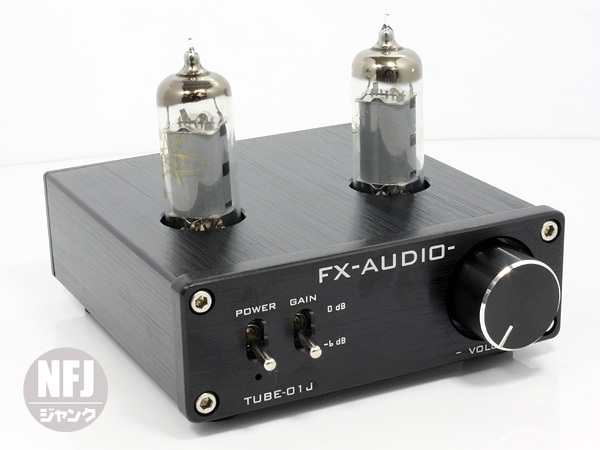 NFJ FX-AUDIO- TUBE-01J ブラック 訳ありジャンク 6K4真空管オマケ付き(本体)｜売買されたオークション情報、yahoo ...