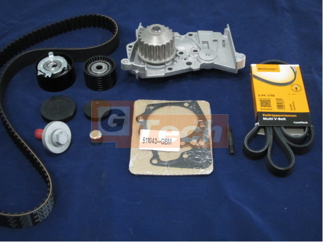 3点セット ルノー カングー KCK4M タイミングベルト+ウォーターポンプ＋ファンベルト 130C17529R 210105296R ...