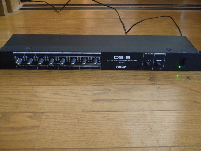 FOSTEX フォステクス DS-8 デジタルオーディオセレクター レコーディング PA機器 音響機器 電源OK 動作未確認(レコーディング ...