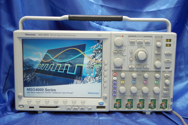 Agilent/オシロスコープ 350MHz 4ch+ロジック16ch 2.5GS/s MSO4034/プローブ他付属有り 41231S ...