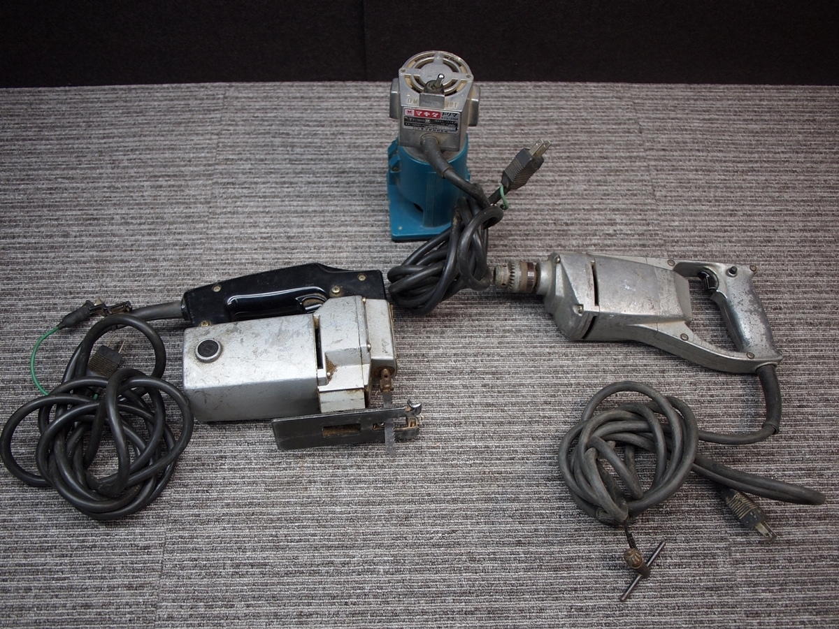 お12-627 マキタ ジグソー 4300A / トリマ 3700 / ドリル 6500B 3点セット(電動工具セット)｜売買されたオークション情報、yahooの商品情報をアーカイブ公開 ...