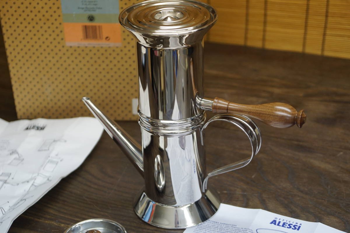 ALESSI アレッシー 品 90018 ナポリタンコーヒーメーカー カッシーナ イクスシー(コーヒーメーカー)｜売買されたオークション情報 ...