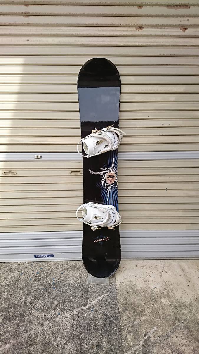 150cm K2 ILLUSION スノーボード 148 149 151 152ビンディングDRAKE CZAR付き(150cm-155cm ...