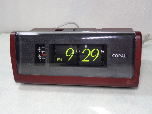 コパル COPAL パタパタ時計 光るデジタル LP-247 昭和レトロ(目覚し時計)｜売買されたオークション情報、yahooの商品情報をアーカイブ公開 - オークファン（aucfan.com）