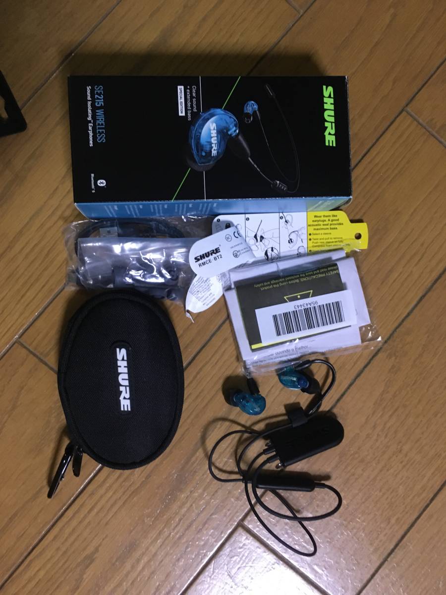 SHURE SE215 ワイヤレス BT2同梱版 品(シュア)｜売買されたオークション情報、yahooの商品情報をアーカイブ公開 - オークファン（aucfan.com）