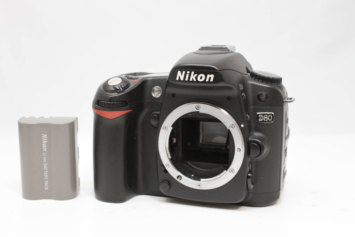ニコン Nikon D80 ボディ バッテリー付き(ニコン)｜売買されたオークション情報、yahooの商品情報をアーカイブ公開 - オークファン（aucfan.com）