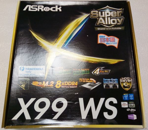 ASRock X99チップセット搭載マザーボード X99 WS LGA2011-v3(その他)｜売買されたオークション情報、yahooの商品情報をアーカイブ公開 - オークファン（aucfan ...