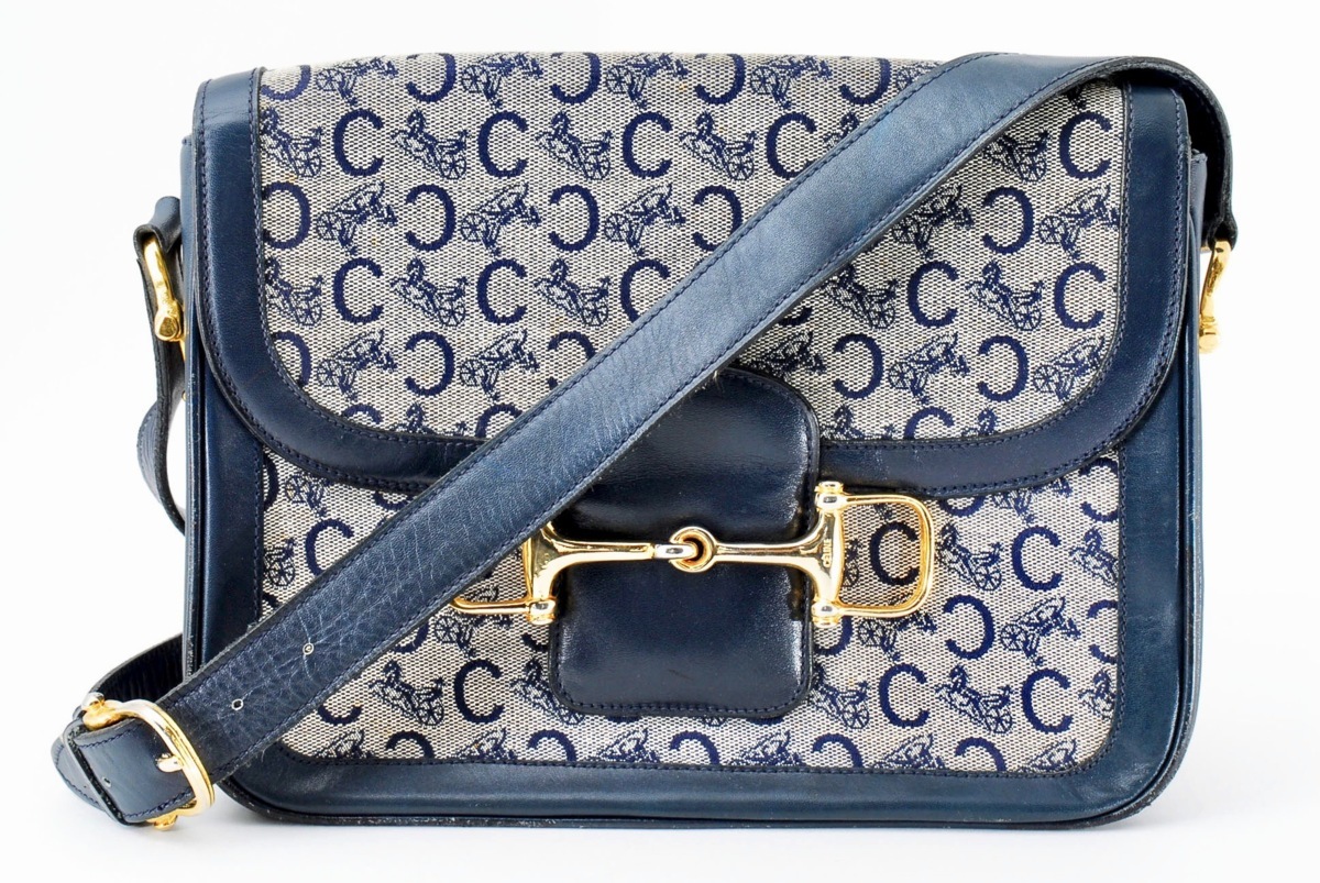 セリーヌ Cマカダム ホースビット ショルダーバッグ キャンバス CELINE(ショルダーバッグ)｜売買されたオークション情報、yahooの ...
