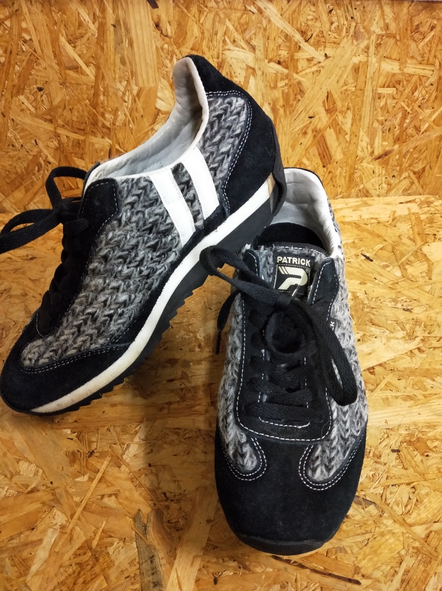 送料520円 限定 PATRICK パトリック マラソン スエード ウール 毛糸 ニット 38 24cm程(39以下（24.5cm以下目安）)｜売買されたオークション情報、yahooの商品情報 ...