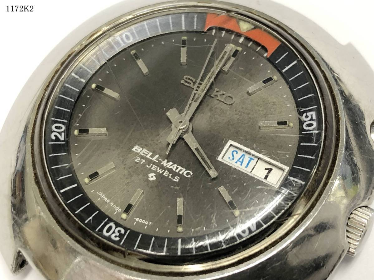 SEIKO BELL-MATIC セイコー ベルマチック 4006-6000 メンズ 腕時計 自動巻き 27石 デイデイト 本体のみ ジャンク ...