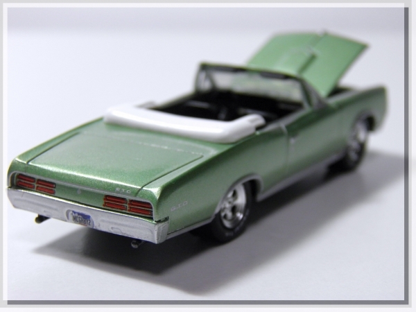 絶版レア グリーンライト greenlight 1/64 MCG Hobby Collection - Series 2 1967 PONTIAC GTO CONVERTIBLE ...
