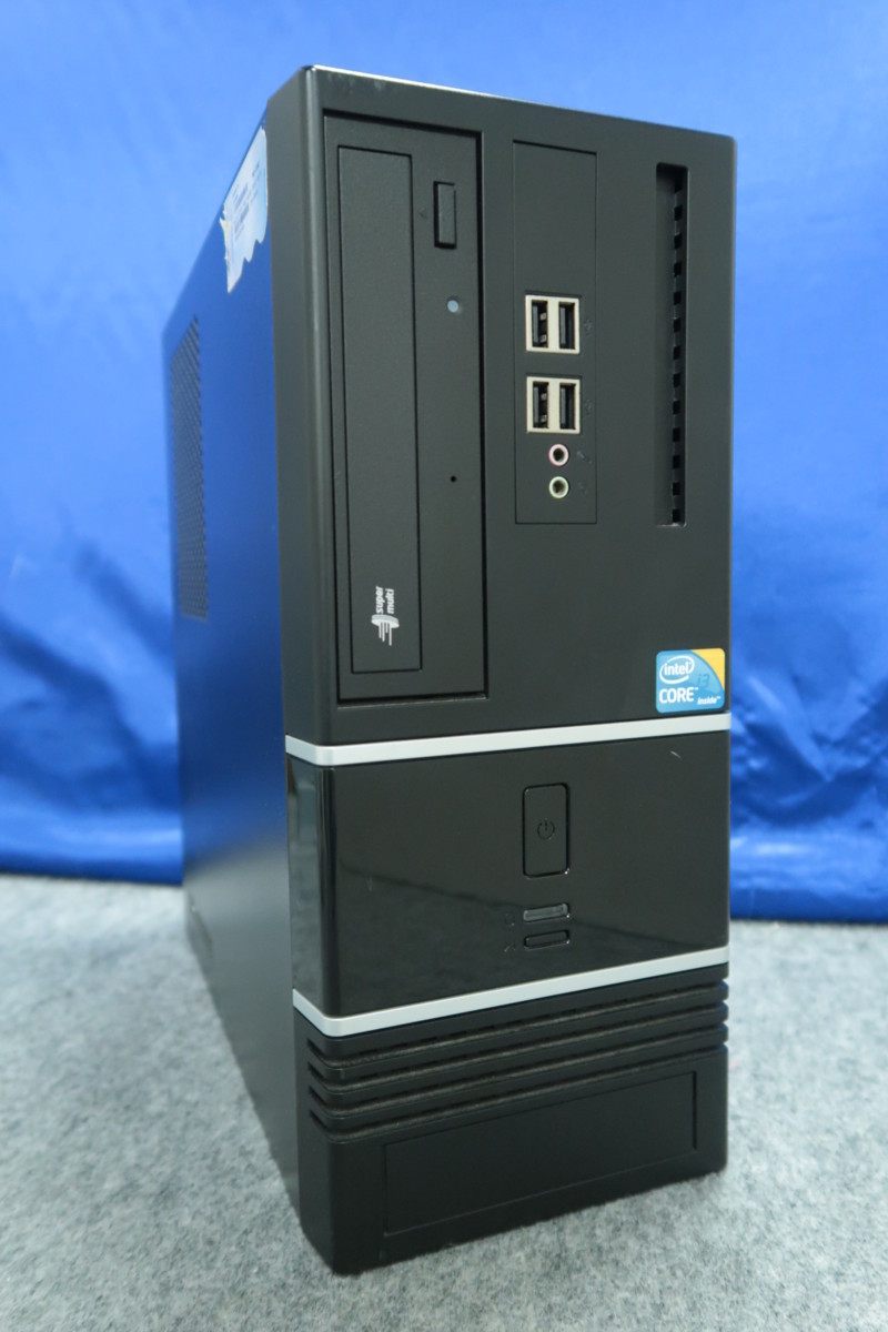 ドスパラ Prime Core i3-550 3.2GHz 1GB DVDスーパーマルチ ASRock H55M-GE ジャンク A40330 ...