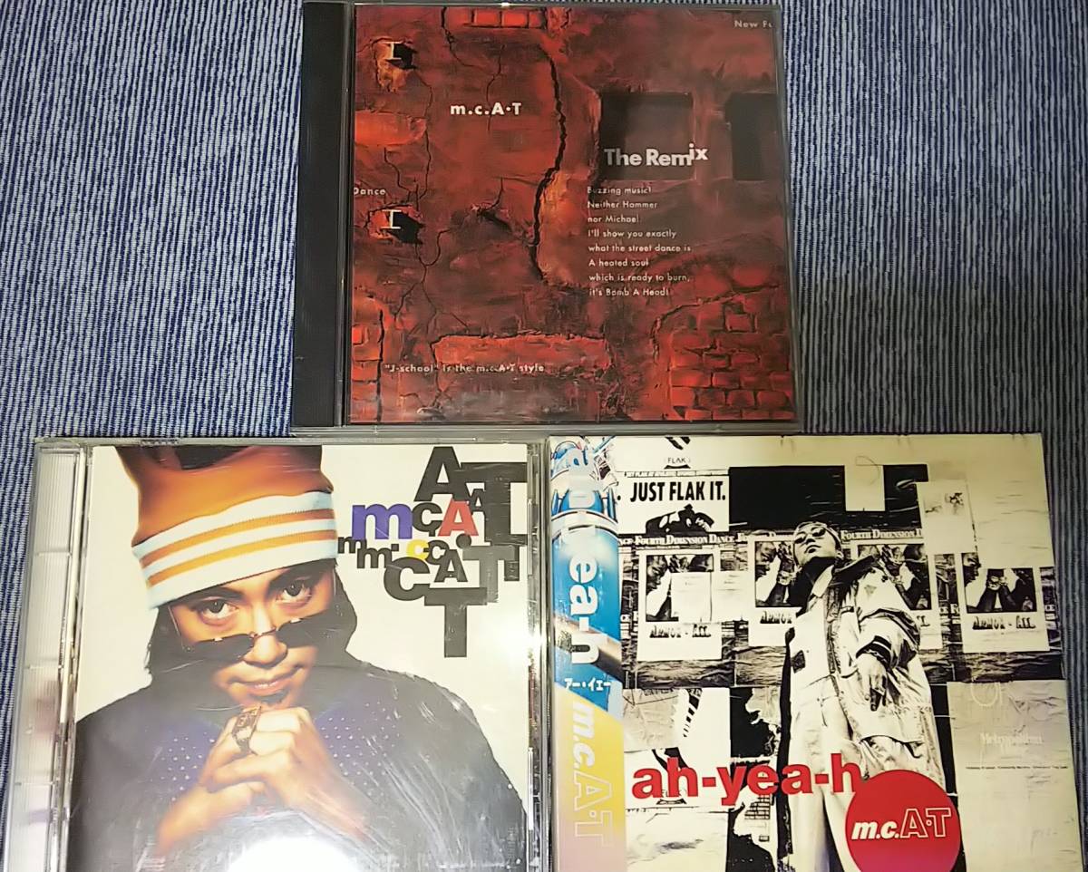MCAT アルバム CD 3枚セット│Ah-yea-h│MCAT│THE REMIX│(m.c.A.T)｜売買されたオークション情報 ...