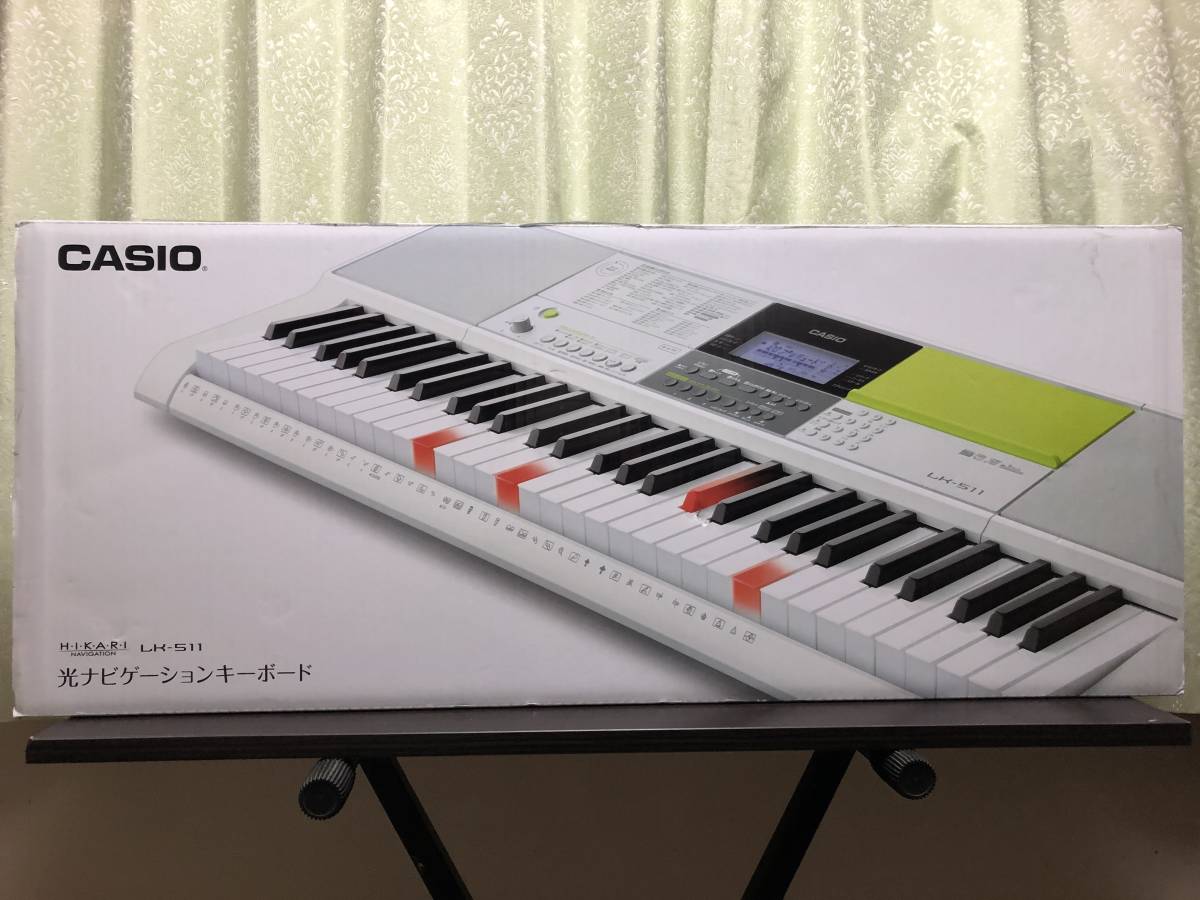 展示品 メーカー保証 付属品完備 カシオ CASIO LK-511 光ナビゲーションキーボード(カシオ)｜売買されたオークション情報、yahooの商品情報をアーカイブ公開 - オークファン ...