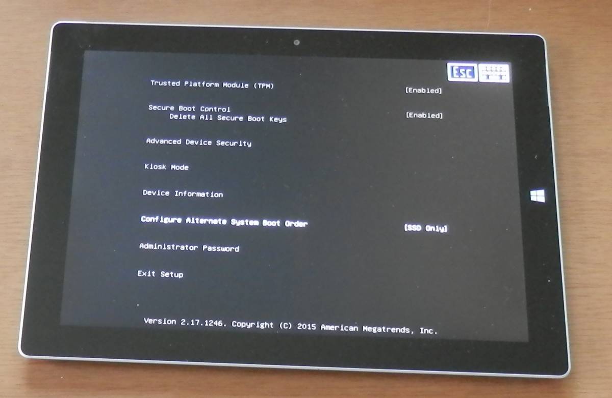 ジャンク Microsoft Surface3/Atom x7-Z8700 CPU /128GB SSD /4G メモリ /Windows10/Office365(Windows)｜売買された ...