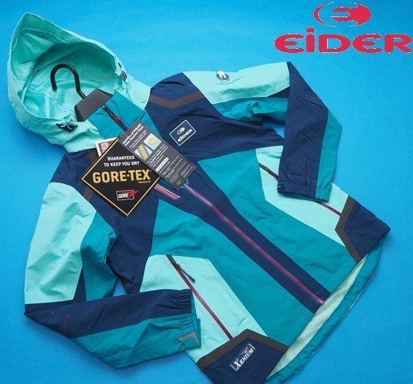 3.7万 EiDER アイダー 最高峰 XENIUMシリーズ ゴアテックス マウンテン ジャケット レディースM ミント(ジャケット、上着 ...