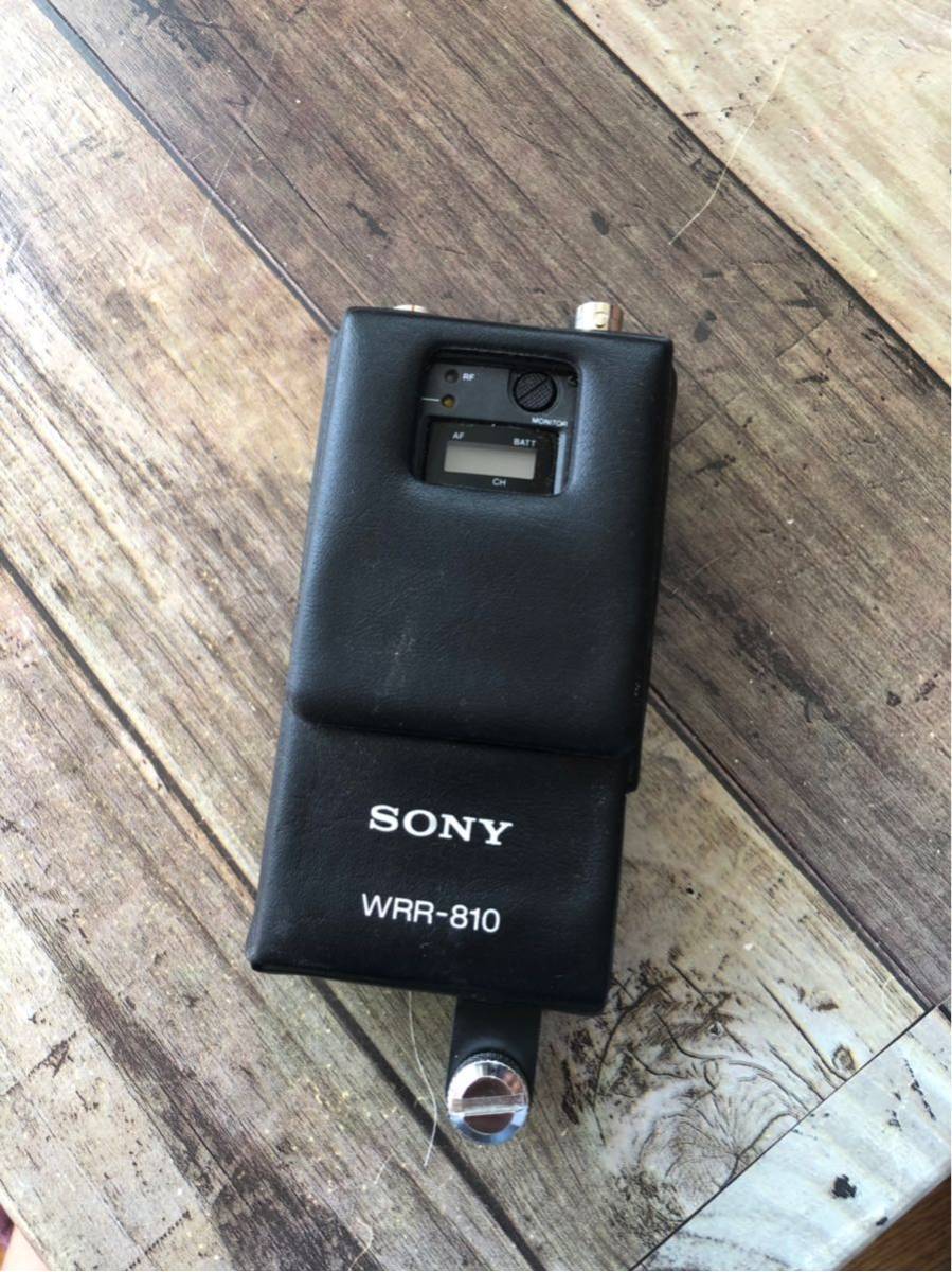 ジャンク品 sony WRR-810 ワイヤレス受信機 カメラ 業務用 プロ用(無線機)｜売買されたオークション情報、yahooの商品情報を ...