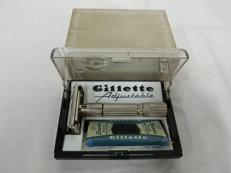 B5111 ジレット GILLETTE T字カミソリ 髭剃り ビンテージ ケース(その他)｜売買されたオークション情報、yahooの商品情報をアーカイブ公開 - オークファン（aucfan.com）