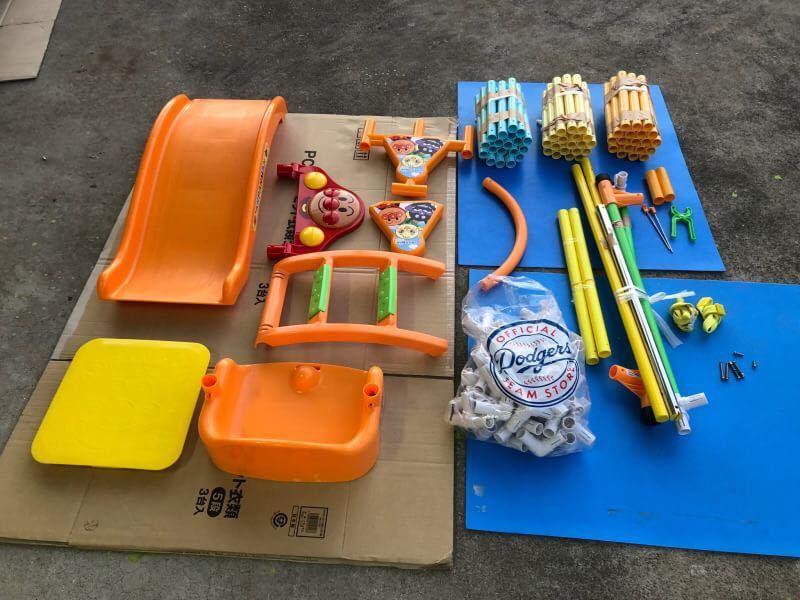 C6105 アンパンマン かんたん折りたたみ ブランコパークDX ジャングルジム (ジャングルジム)｜売買されたオークション情報、yahooの ...