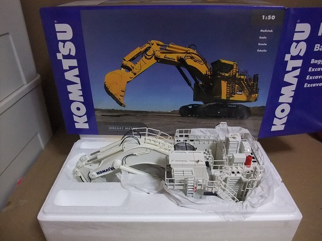 NZG 1 50 Komatsu PC4000 backhoe バックホー ショベル コマツ -Komatsu- 限定品 委(建設車両、作業車 ...